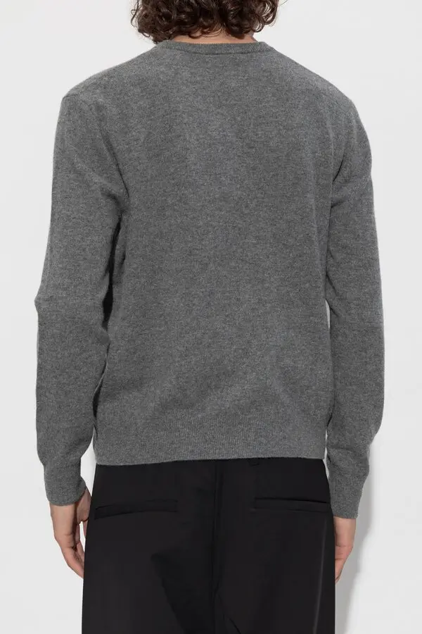 ENTIRE STUDIOS Wool-cashmere Crew Neck Sweater - Grey