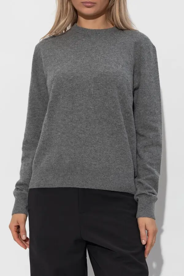 ENTIRE STUDIOS Wool-cashmere Crew Neck Sweater - Grey