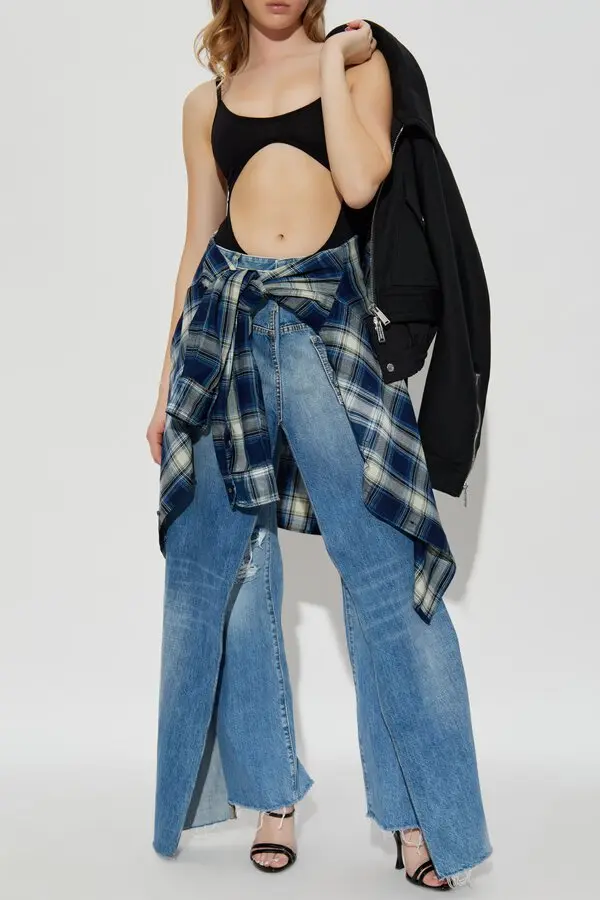 Dsquared2 X Bettter Split Leg Jeans - Blue