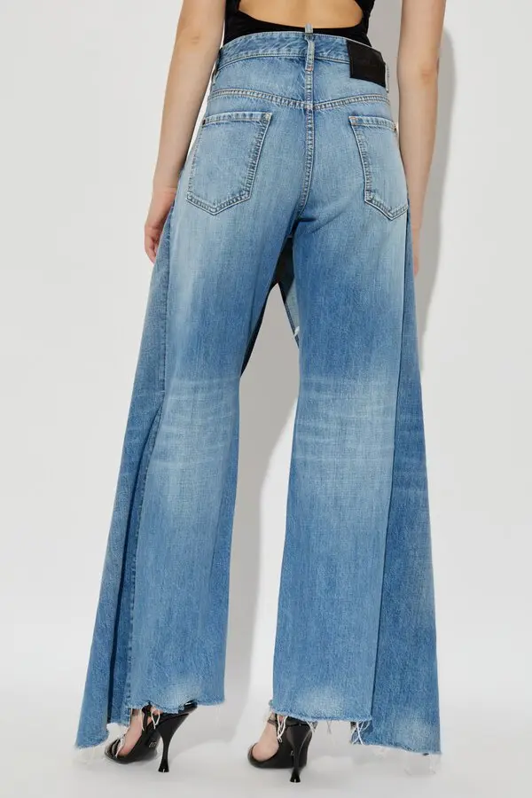 Dsquared2 X Bettter Split Leg Jeans - Blue