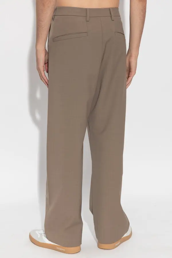 ENTIRE STUDIOS Loose-fit Trousers - Beige