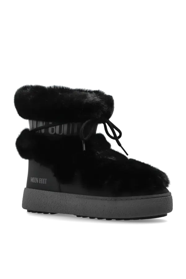 Moon Boot Faux Fur Snow Boots