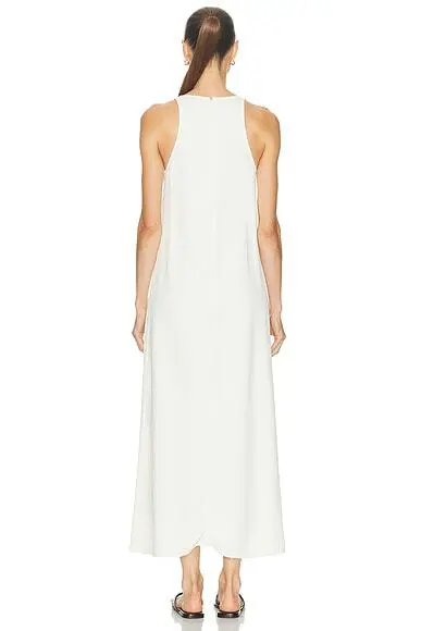 TOTEME Scoop Neck Sablé Dress