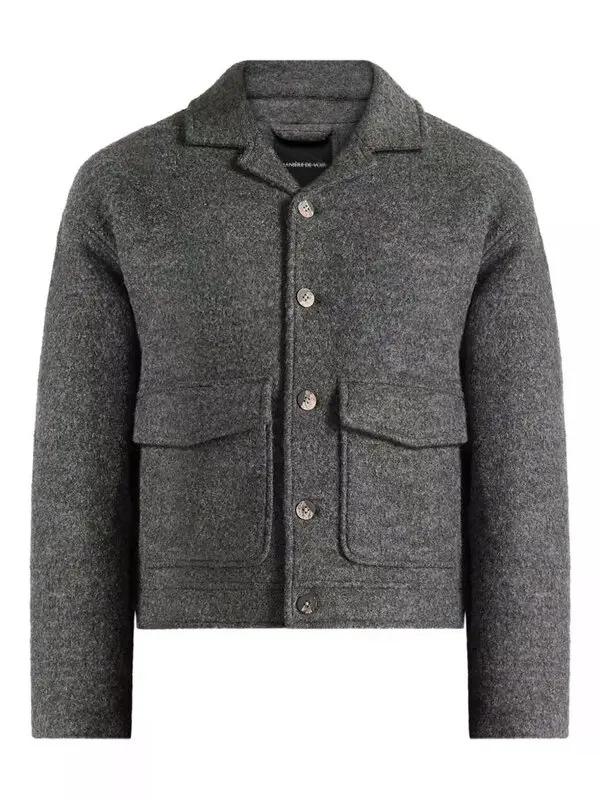 Manière De Voir Aurel Revere-collar Jacket