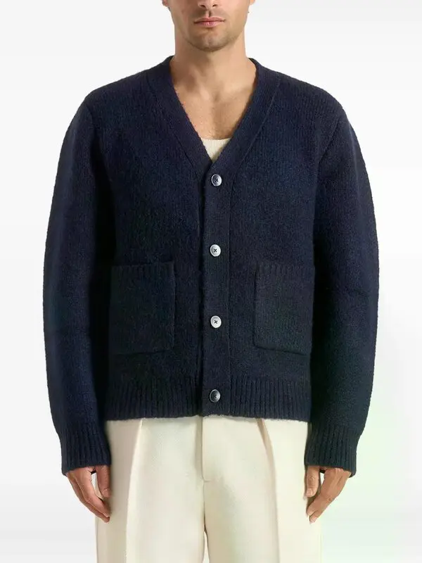 Manière De Voir Knit Cardigan - Blue