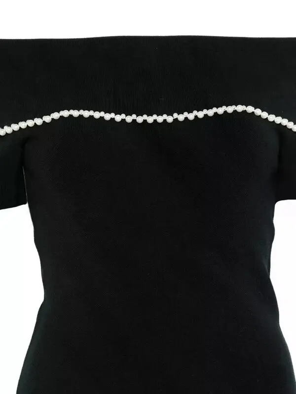 BY MALENE BIRGER Off-shoulder Beaded Top