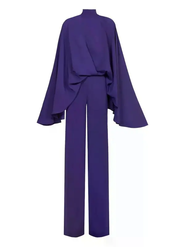TALLER MARMO Eolia High-neck Jumpsuit - Purple