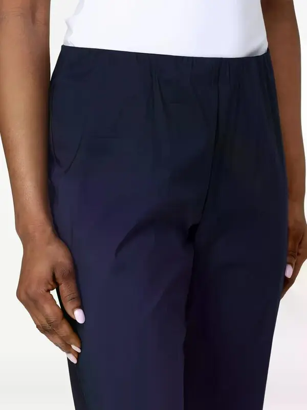 Liviana Conti Cotton-blend Flared Trousers