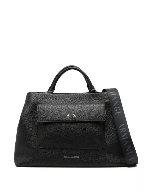 Armani Exchange Logo-lettering Tote