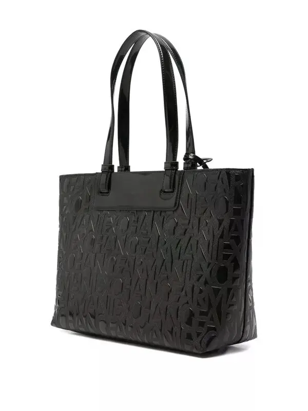 Armani Exchange Logo-embossed Tote Bag