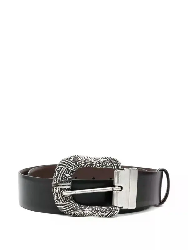 Ba&sh Leather Belt - Black