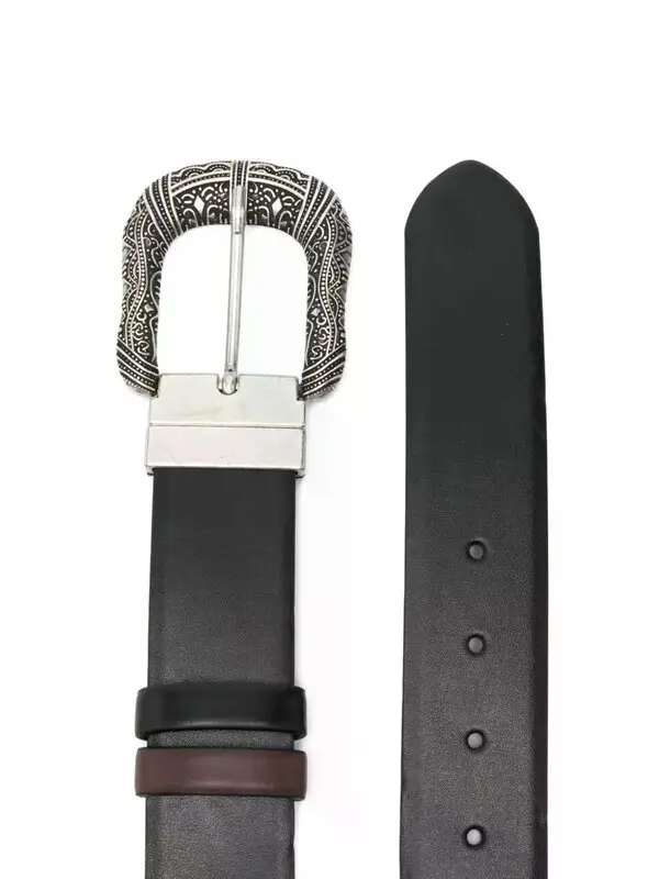 Ba&sh Leather Belt - Black