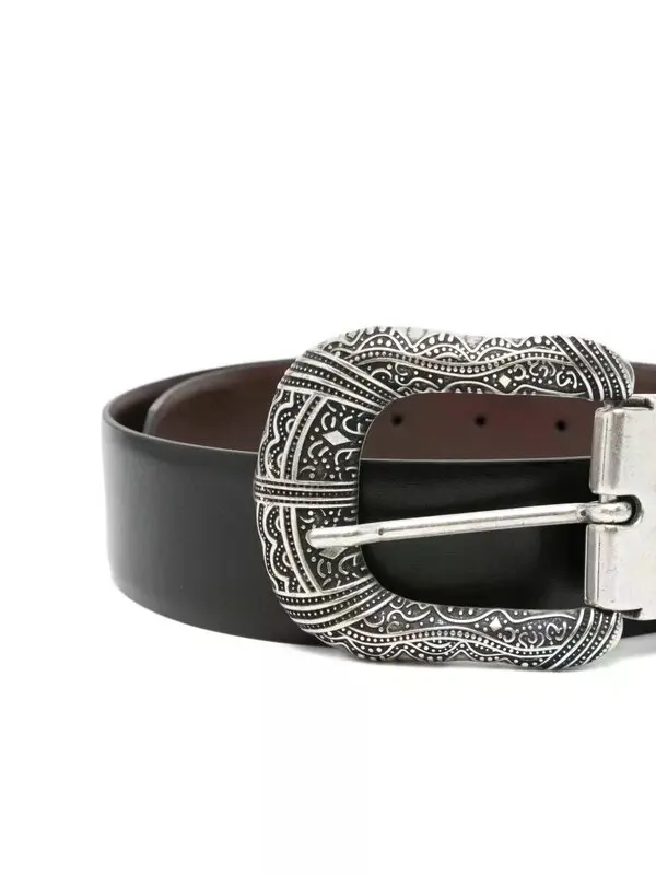 Ba&sh Leather Belt - Black