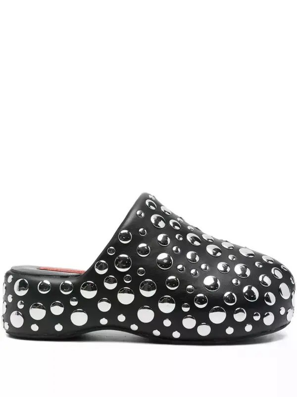 SIMONMILLER Studded Bubble Clogs - Black