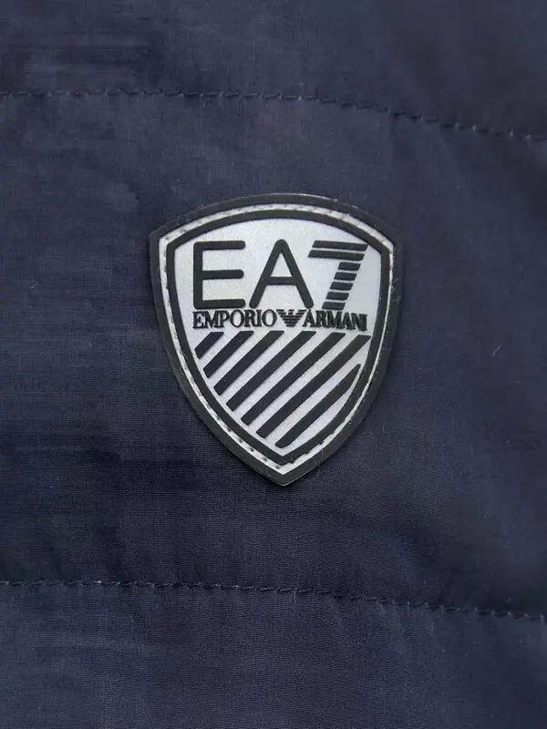 EA7 Hooded Quilted Jacket