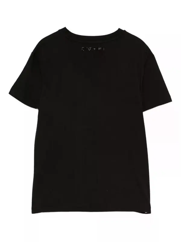 Patrizia Pepe Rhinestone-embellished T-shirt