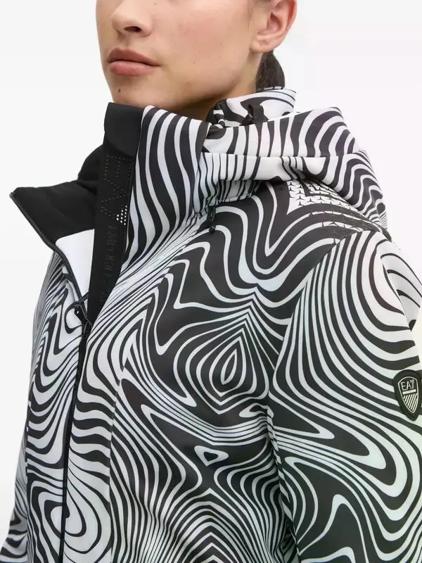 Emporio Armani Printed Ski Jacket