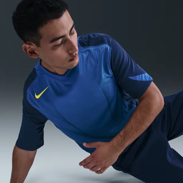 Nike Total 90 Dri-Fit Short-Sleeve Soccer Jersey - Blue | Editorialist