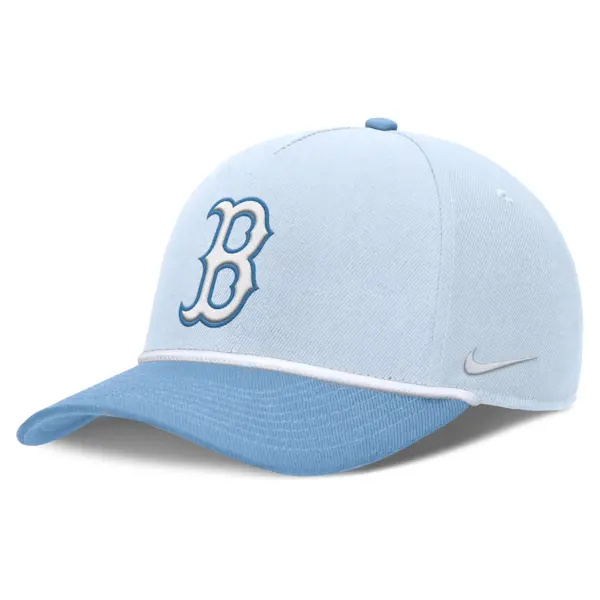 Nike Boston Red Sox Rise Dri-fit Mlb Adjustable Hat - Blue
