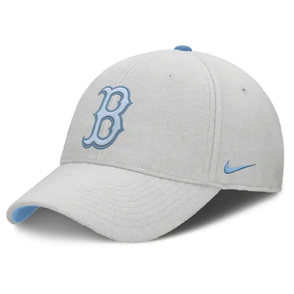 Nike Boston Red Sox Club Mlb Adjustable Hat - Grey