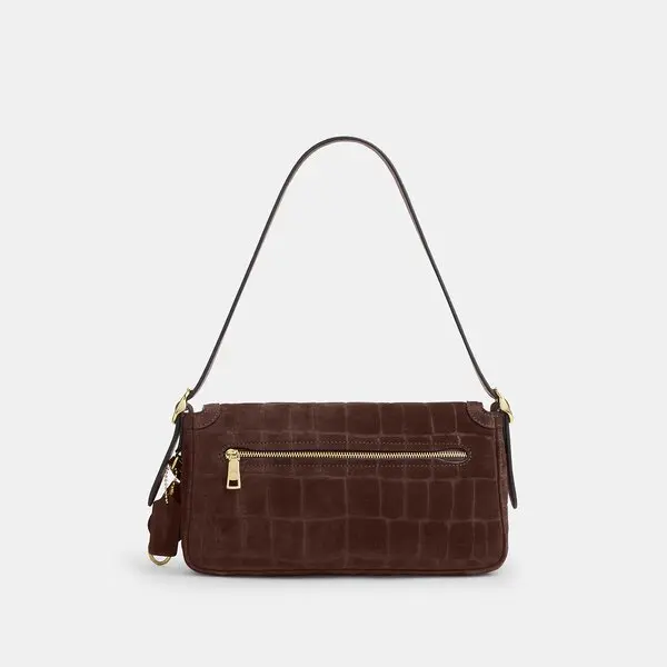 COACH OUTLET Etta Flap Shoulder Bag - Gold/maple