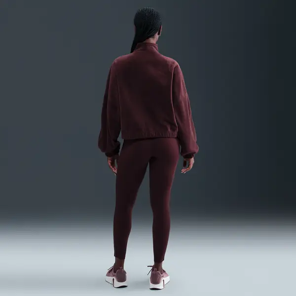 Nike One Therma-fit 1/2-zip Top - Red