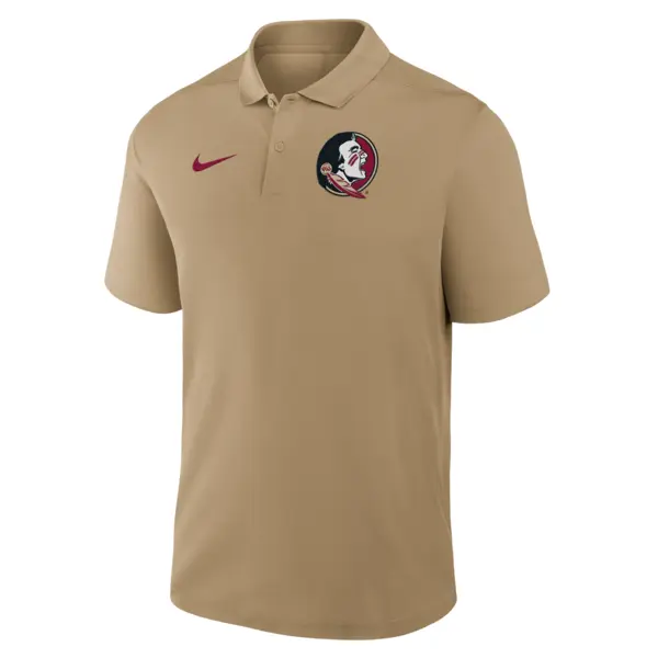 Nike Florida State Primetime Victory Primary Logo Dri-fit College Polo - Brown