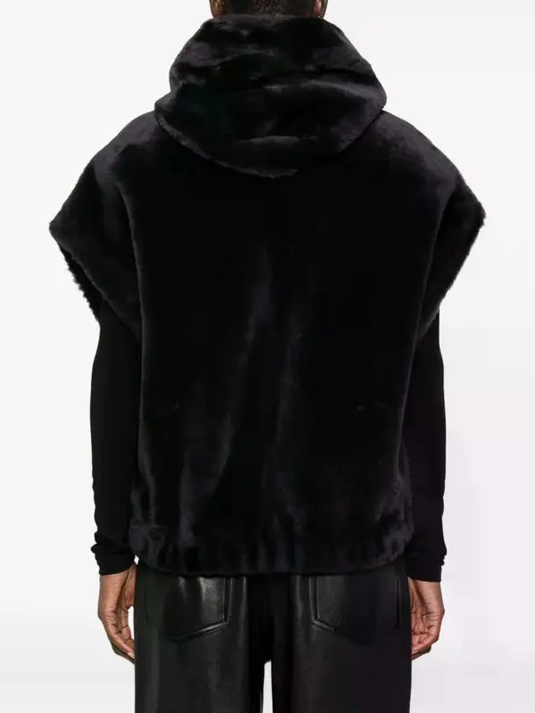 ARMA Aurelie Hooded Faux-fur Jacket