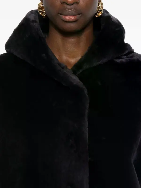 ARMA Aurelie Hooded Faux-fur Jacket