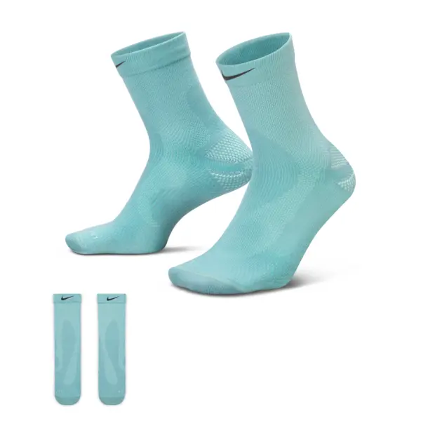 Nike Running Wool Micro Crew Socks - Green