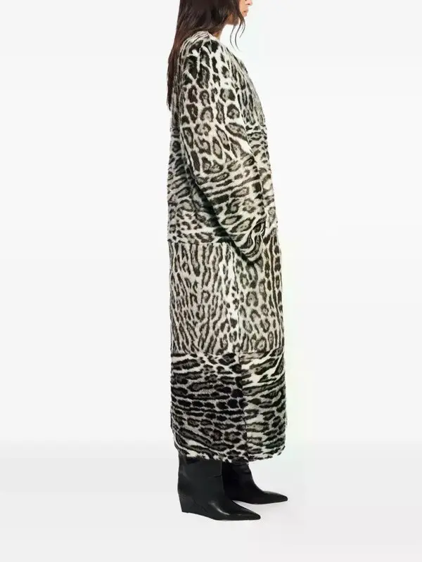 STAND STUDIO - Animal Patchwork Long Coat