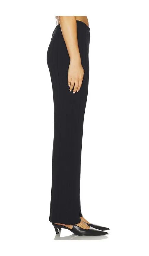 SNDYS. Ribbed Wide Leg