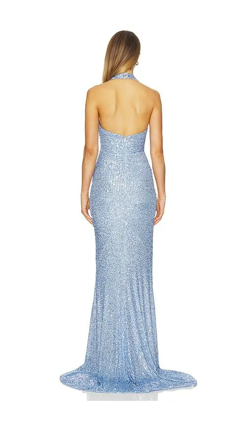 NOOKIE Fantasia Gown - Blue