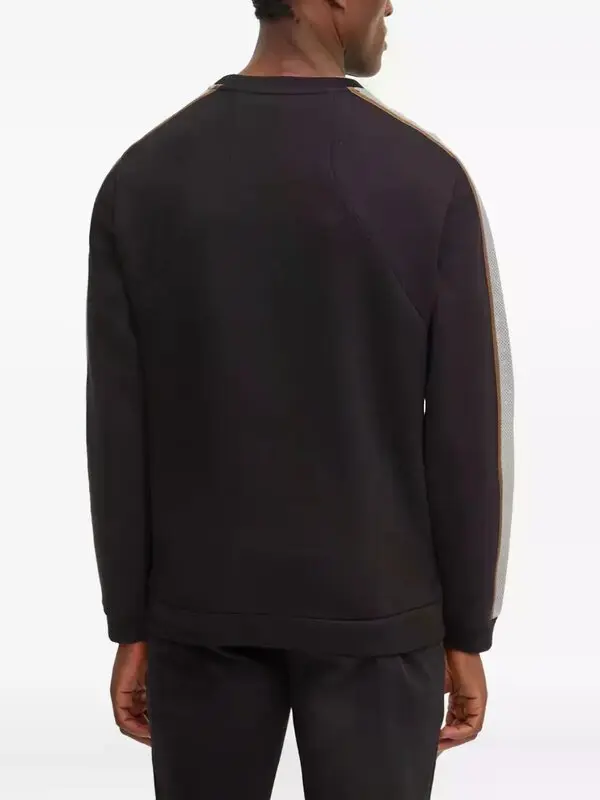 EA7 Logo-print Panelled Sweatshirt
