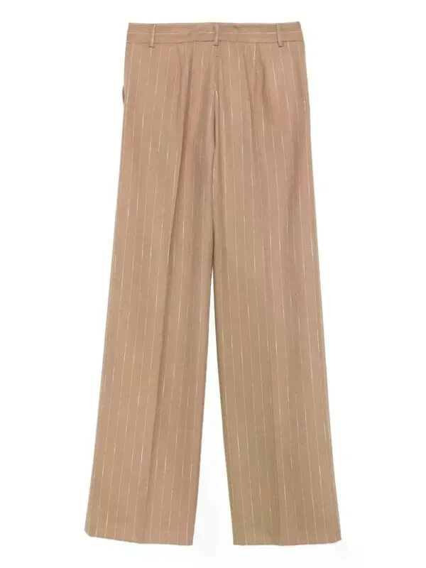 ERMANNO FIRENZE Pinstripe Straight-leg Trousers