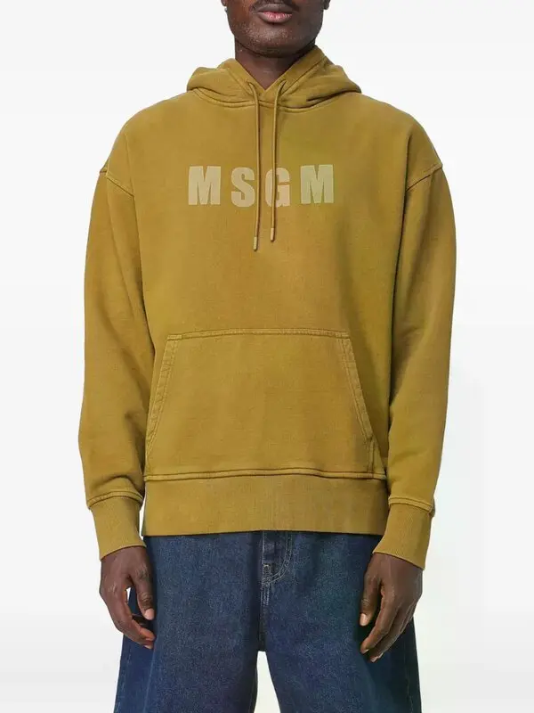 MSGM Logo-print Hoodie