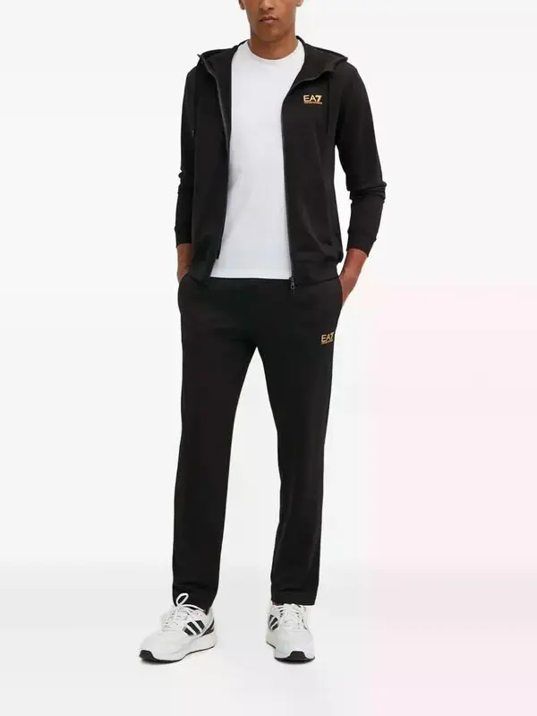 Emporio Armani Hooded Zip Jumpsuit