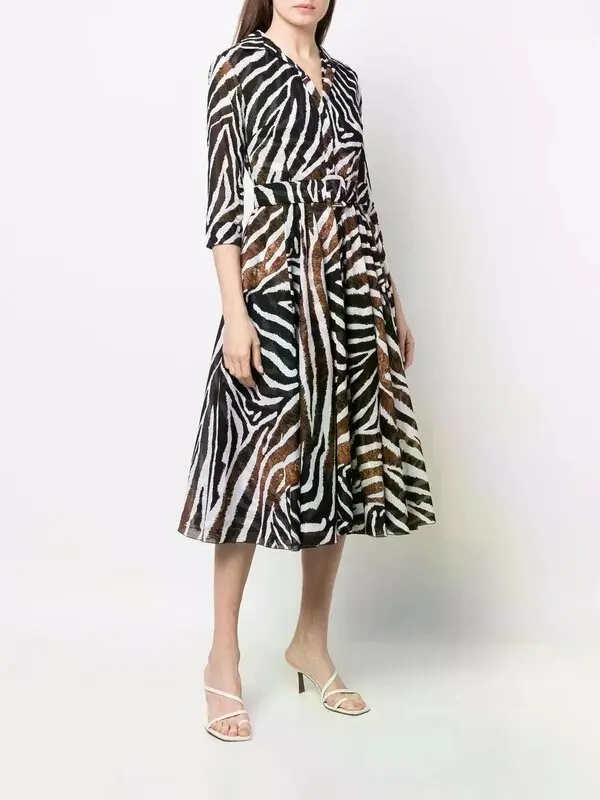 Samantha Sung Aster Sepia Shirt Dress