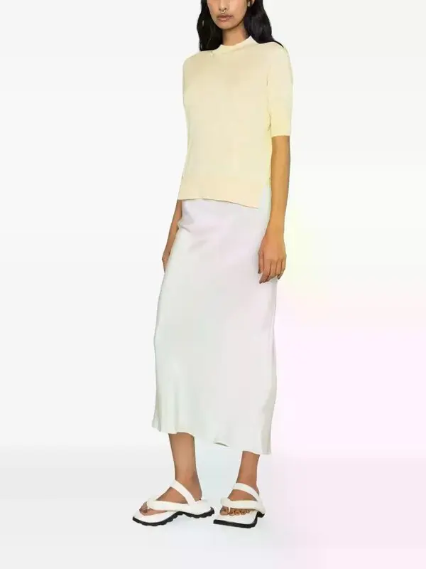 JIL SANDER Crew-neck Cashmere T-shirt