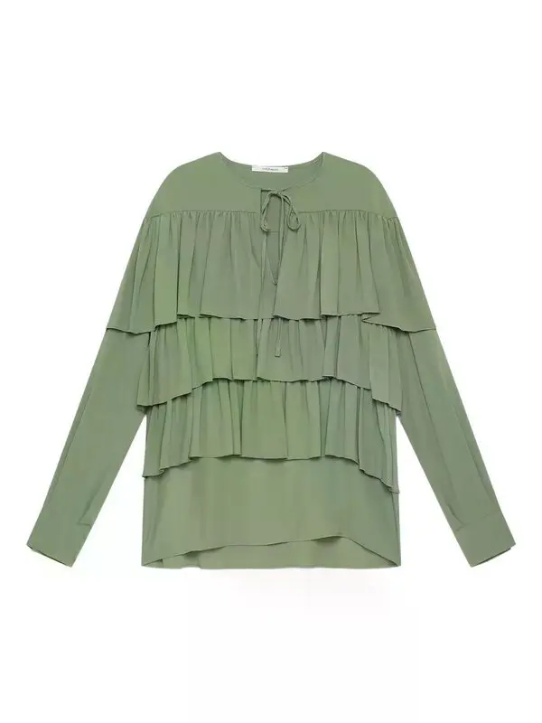 Malìparmi Tiered Ruffled Blouse