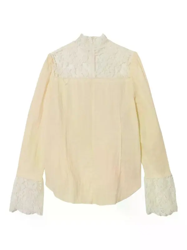 UNDERCOVERISM Lace-trimmed Blouse