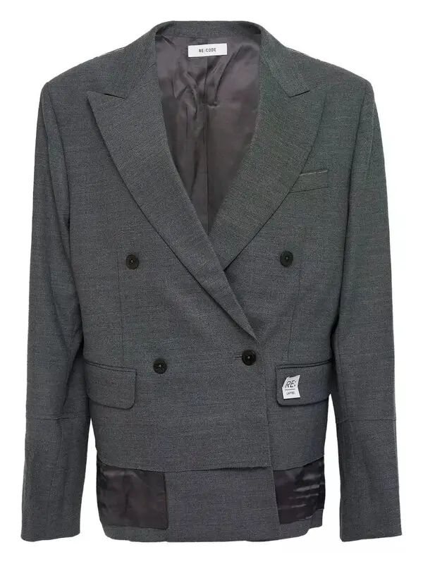 RE CODE Double-breasted Blazer