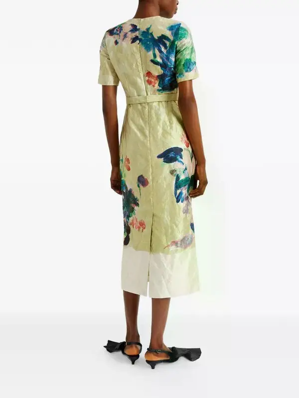 Erdem Floral-print Midi Dress