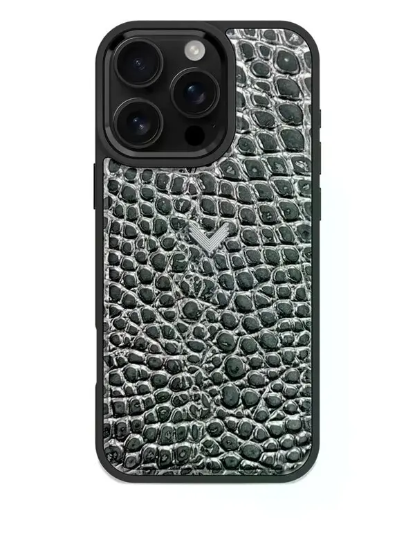 VELANTE Crocodile-embossed Iphone 16 Pro Phone Case