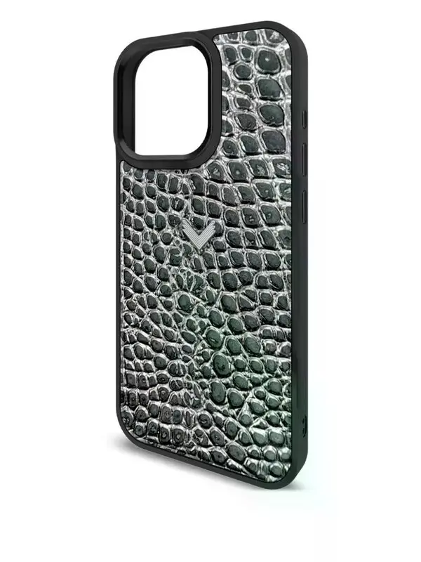 VELANTE Crocodile-embossed Iphone 16 Pro Phone Case