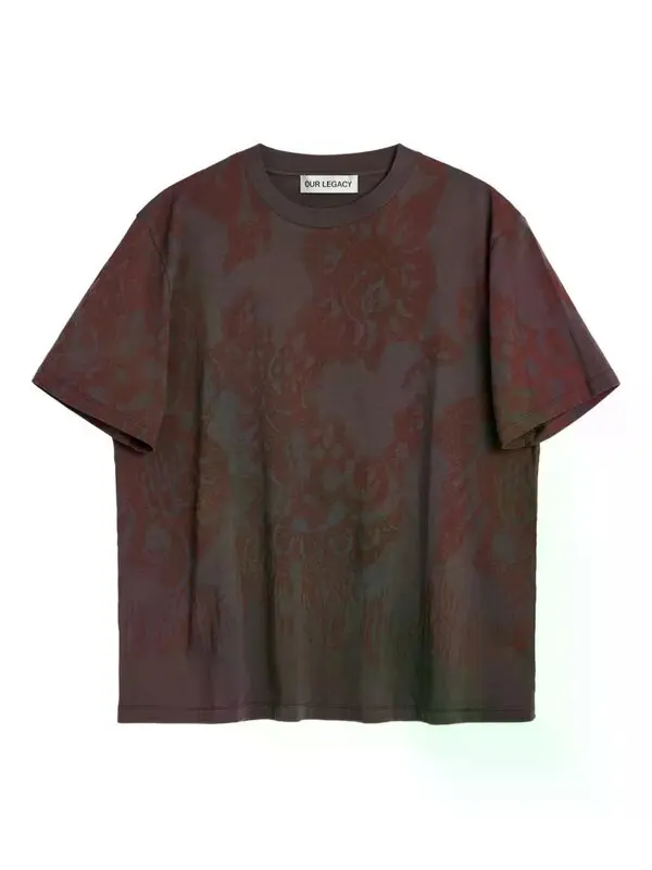 Our Legacy Box Floral-print T-shirt