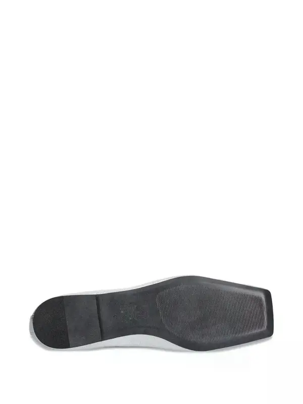 KENNEL&SCHMENGER Buckle-strap Square-toe Ballet Flats