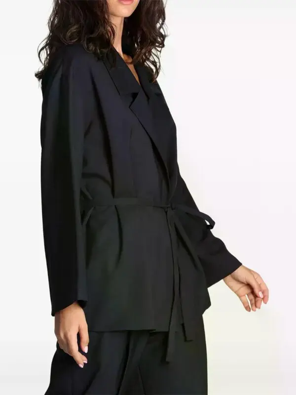 Liviana Conti Wool Wrap Jacket
