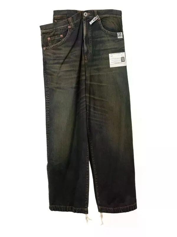 Mihara Yasuhiro Layered Jeans