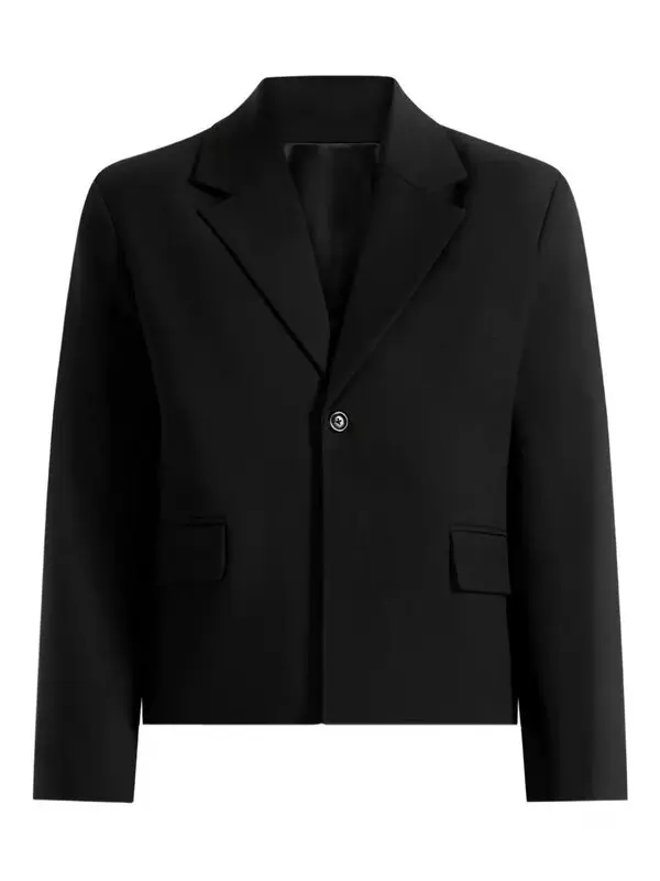 Manière De Voir Silas Cropped Blazer - Black